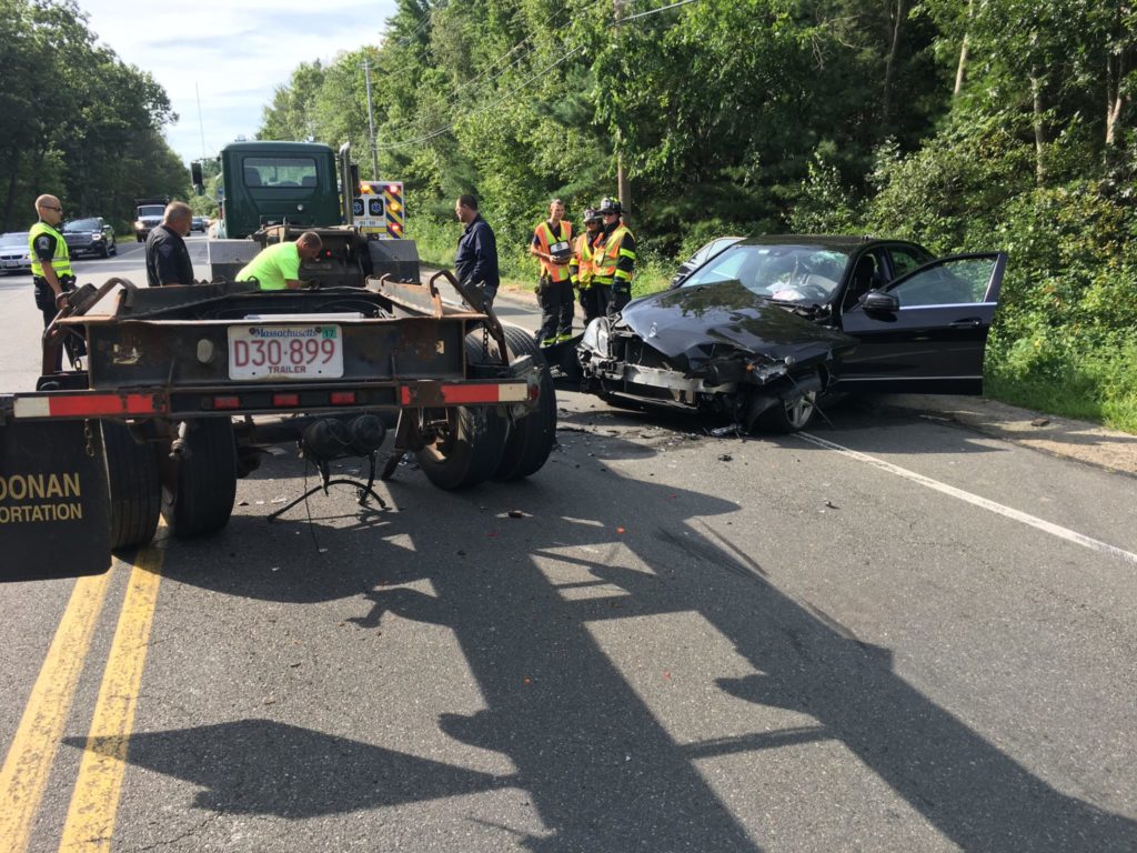 Georgetown Fire Department Responds to Crash Involving Roll-Off Truck ...