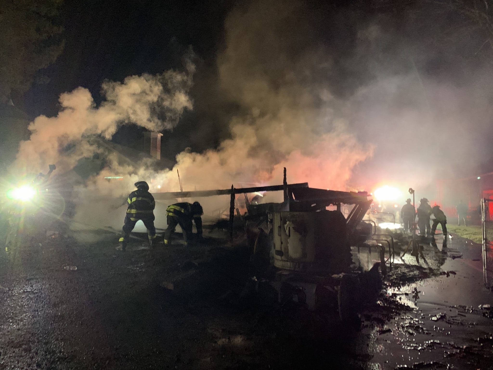 Easton Fire Department Extinguishes Barn Fire Early Sunday Morning ...