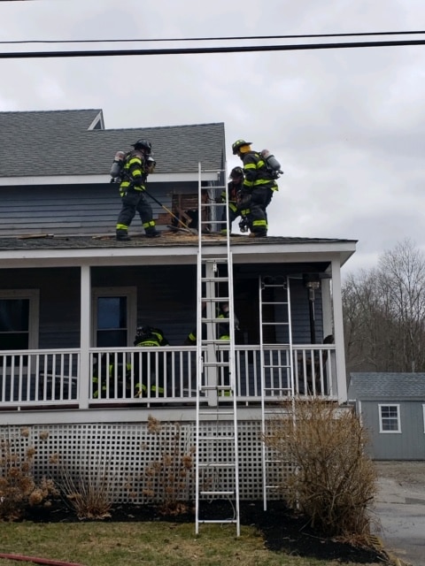 Whitman Fire Department Extinguishes House Fire | John Guilfoil Public ...