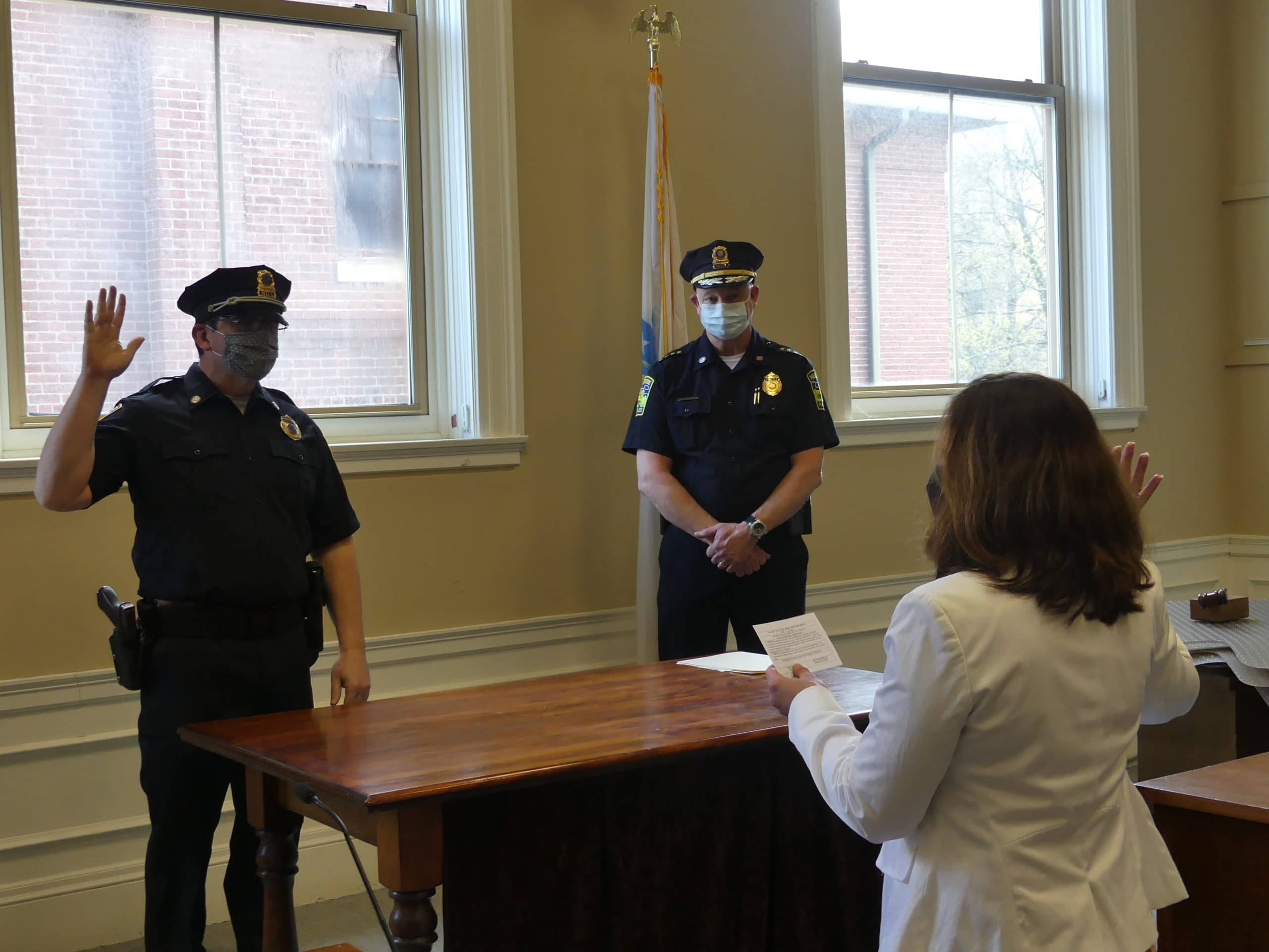 Melrose Police Department Swears in New Sergeant | John Guilfoil Public ...