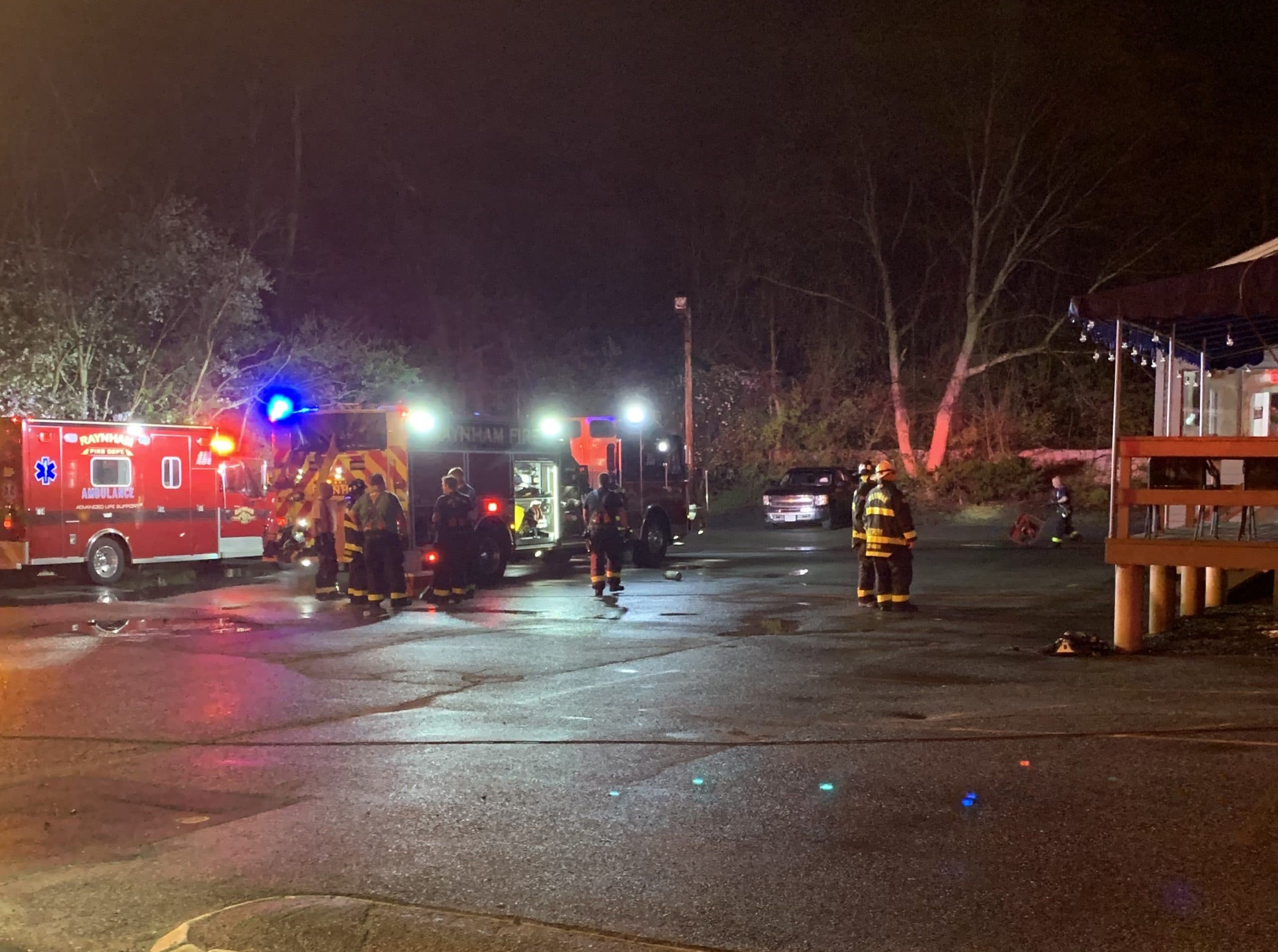 Raynham Fire Department Extinguishes Early Morning Fire at BBQ ...