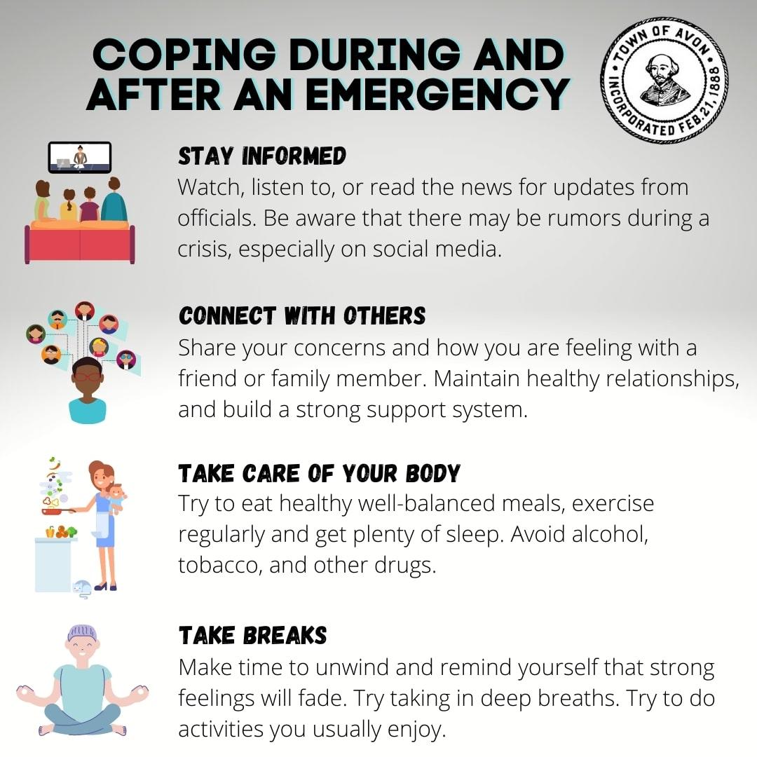 Town of Avon Shares Stress, Mental Health Resources for Coping During ...