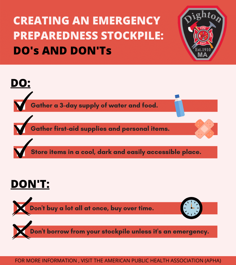Dighton Fire Shares Tips for Residents' Emergency Preparedness ...