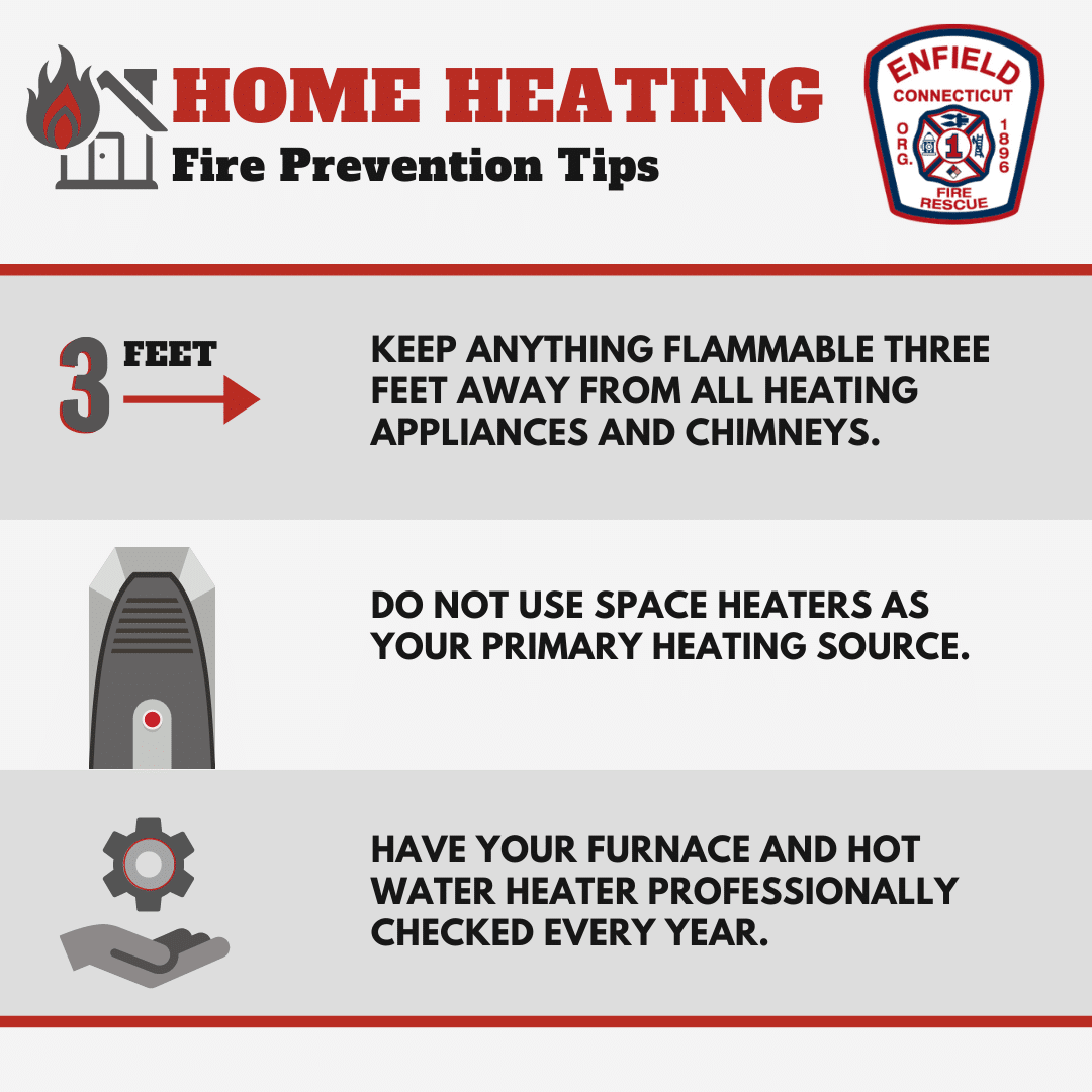Enfield Fire District 1 Offers Residents Home Heating Safety Tips ...
