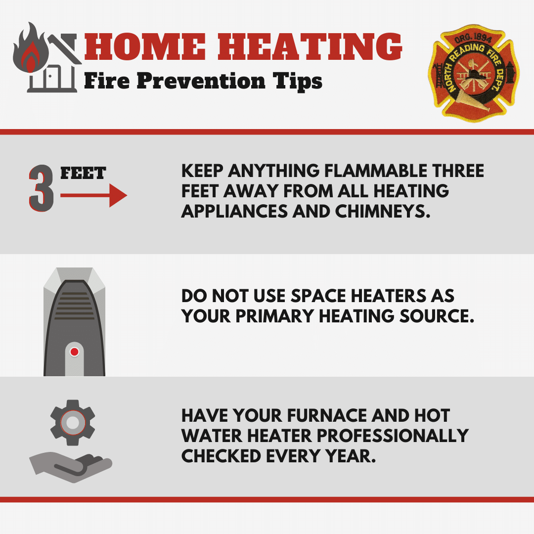 North Reading Fire Department Offers Residents Home Heating Safety Tips ...