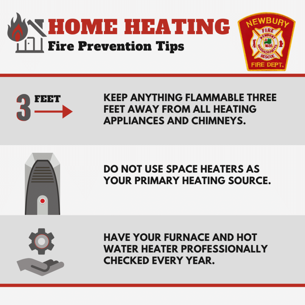 Newbury Fire Department Offers Residents Home Heating Safety Tips ...