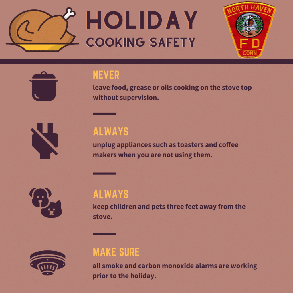North Haven Fire Department Shares Holiday Cooking Safety Tips | John ...