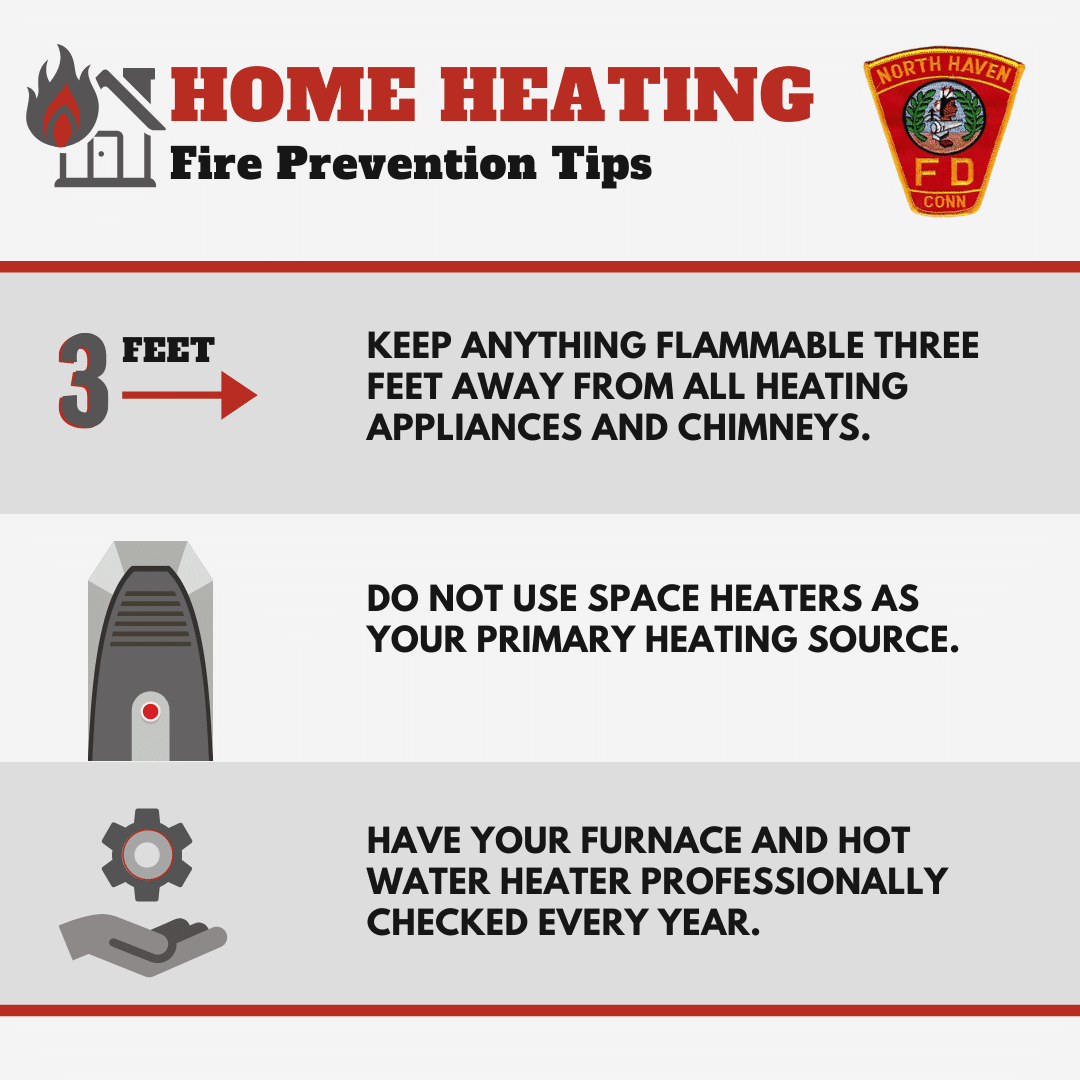 North Haven Fire Department Offers Residents Home Heating Safety Tips ...