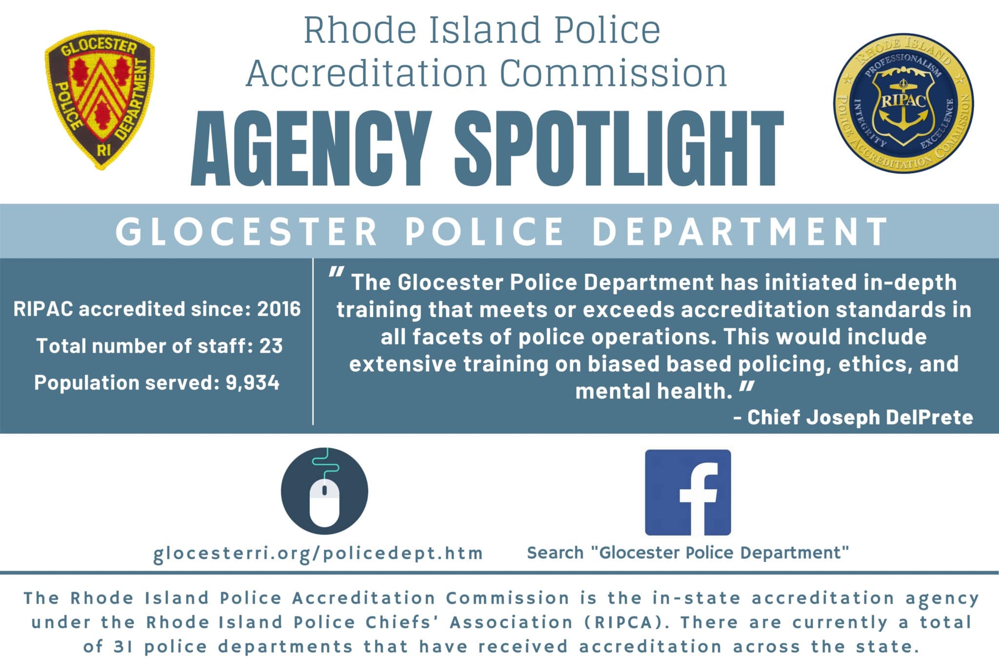 Rhode Island Police Accreditation Commission Agency Spotlight ...