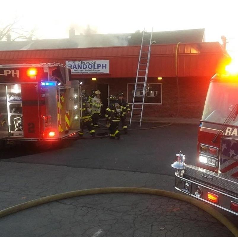 Randolph Fire Department Extinguishes 2-Alarm Fire at Strip Mall | John ...