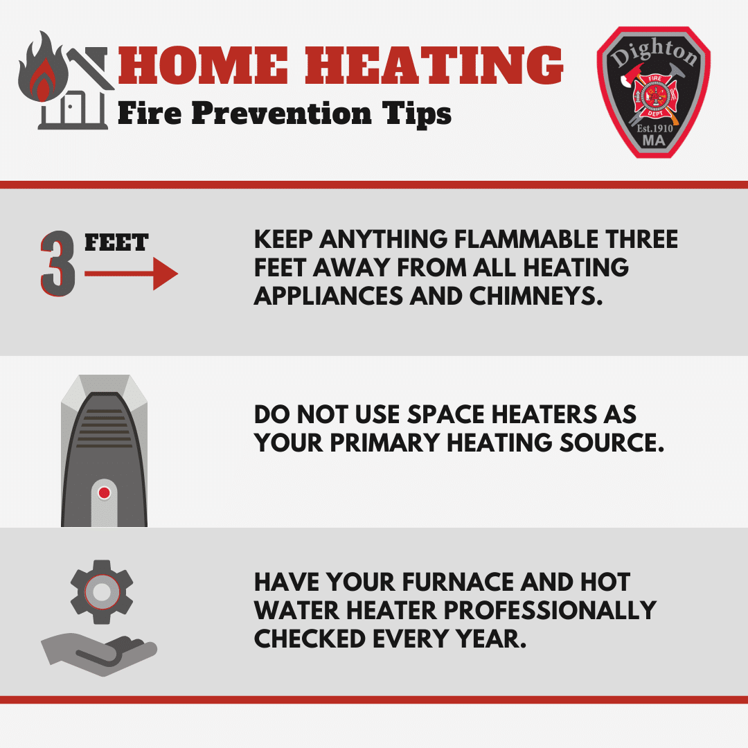 Dighton Fire Department Offers Residents Home Heating Safety Tips ...