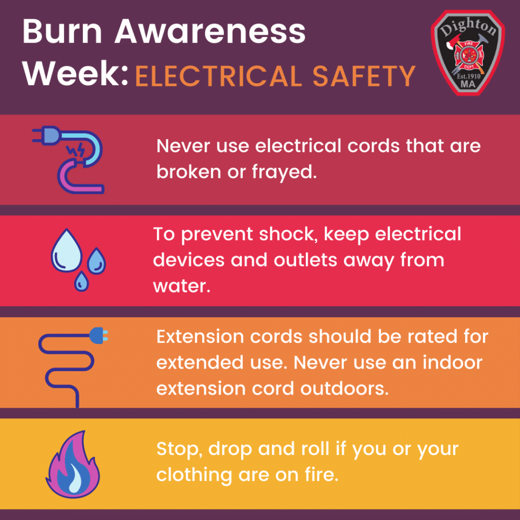 Dighton Fire Department Shares Injury Prevention Tips During National ...