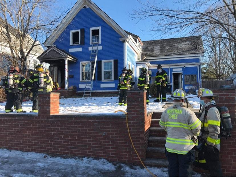 Whitman Fire Department Extinguishes Fire at Franklin Street Home ...