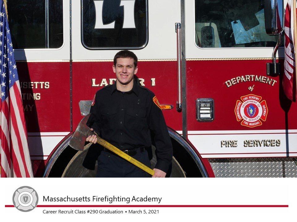Burlington Firefighter Graduates from Massachusetts Fire Academy | John ...