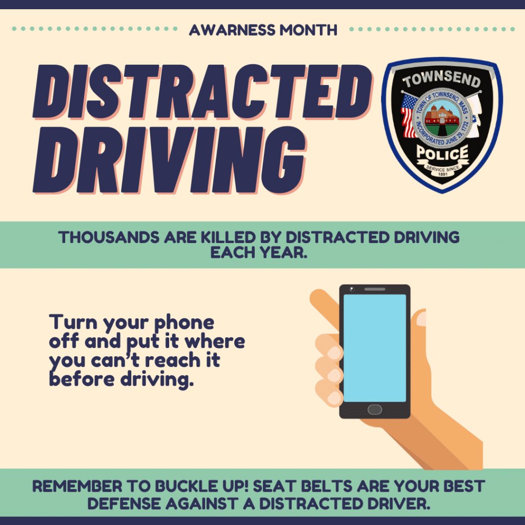 Townsend Police Department Shares Road Safety Tips for Distracted ...