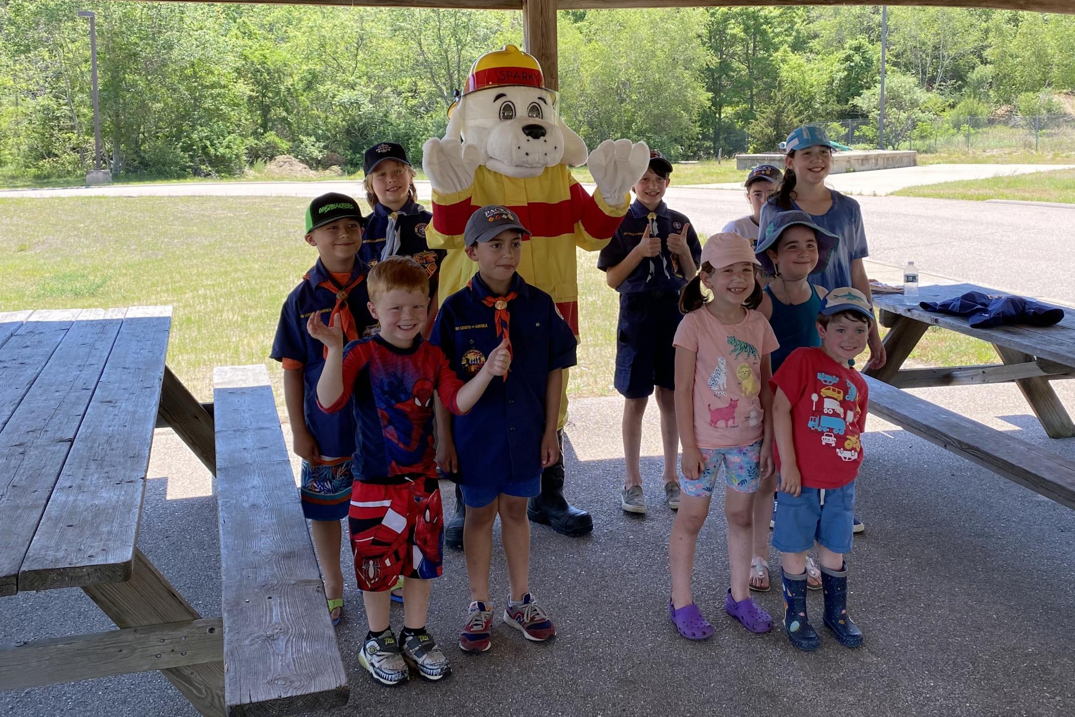 Union Fire District of South Kingstown Hosts Local Cub Scouts, Shares ...