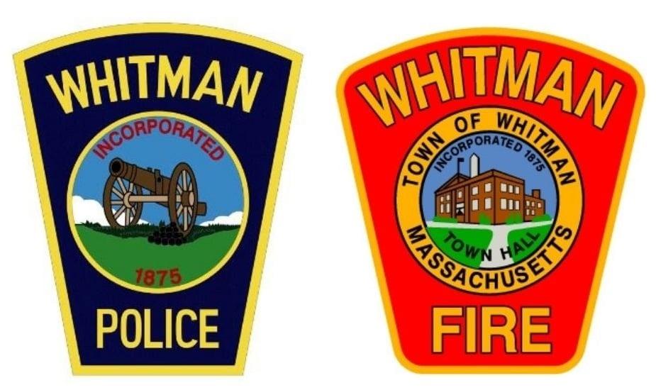 Whitman Police and Fire Departments Respond to Vehicle Crash into ...
