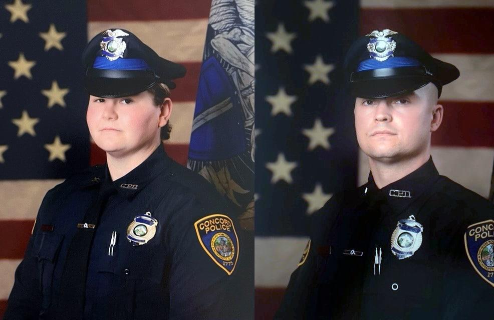 Concord Police Department Welcomes Two New Officers Upon Graduation ...