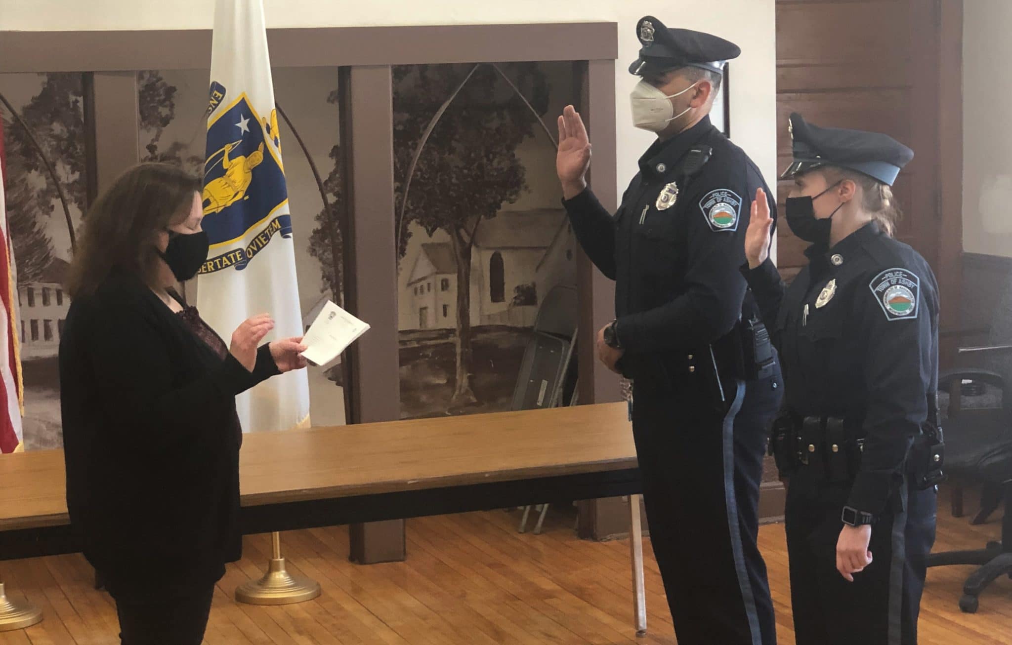 Ashby Police Department Welcomes Two New Members | John Guilfoil Public ...