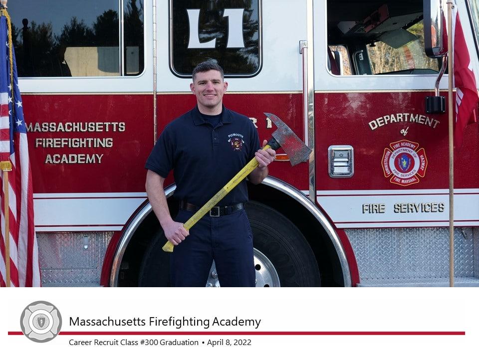 Plymouth Firefighter Graduates from Massachusetts Firefighting Academy ...