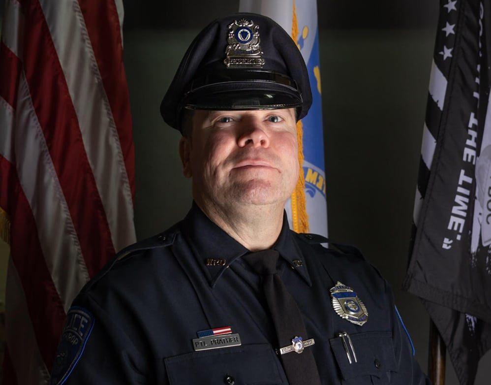 Winthrop Police Department Welcomes New Officer from Police Academy ...