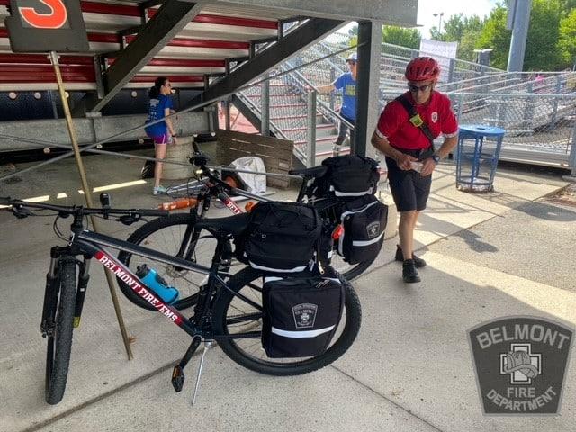 Belmont Fire Department Debuts Bike Unit | John Guilfoil Public Relations