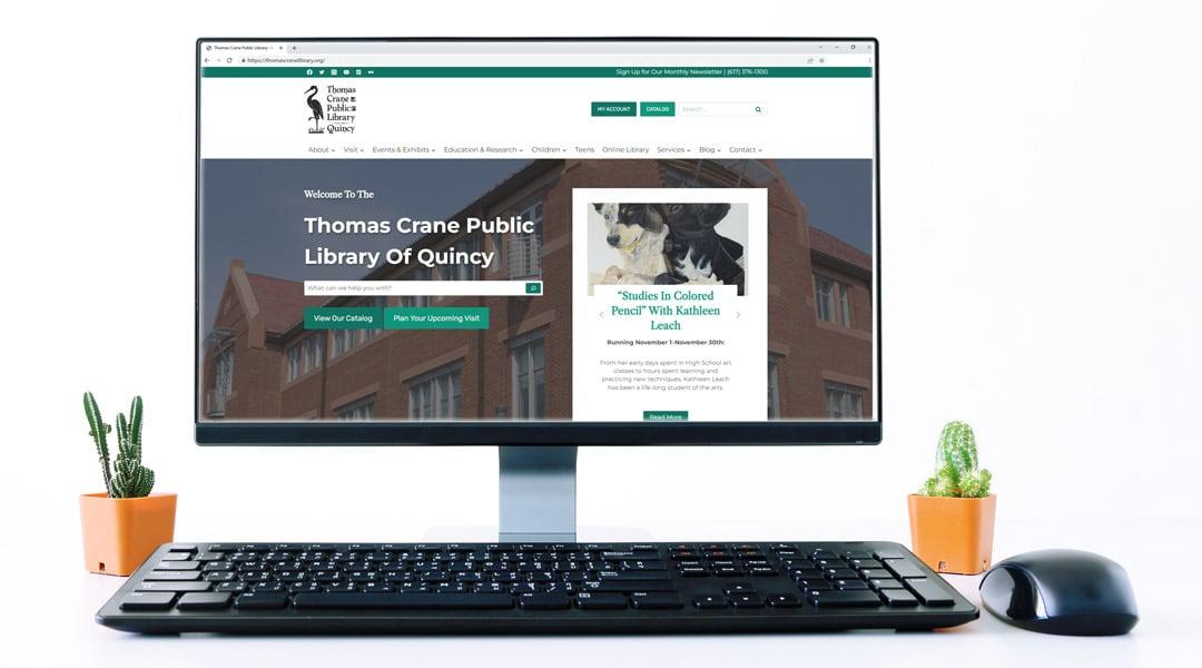 Thomas Crane Public Library Launches Refreshed Website | John Guilfoil ...