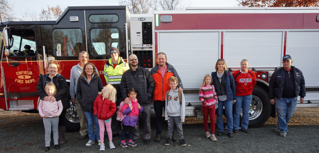 Students from Enfield Village School's Fire Prevention Poster Contest ...