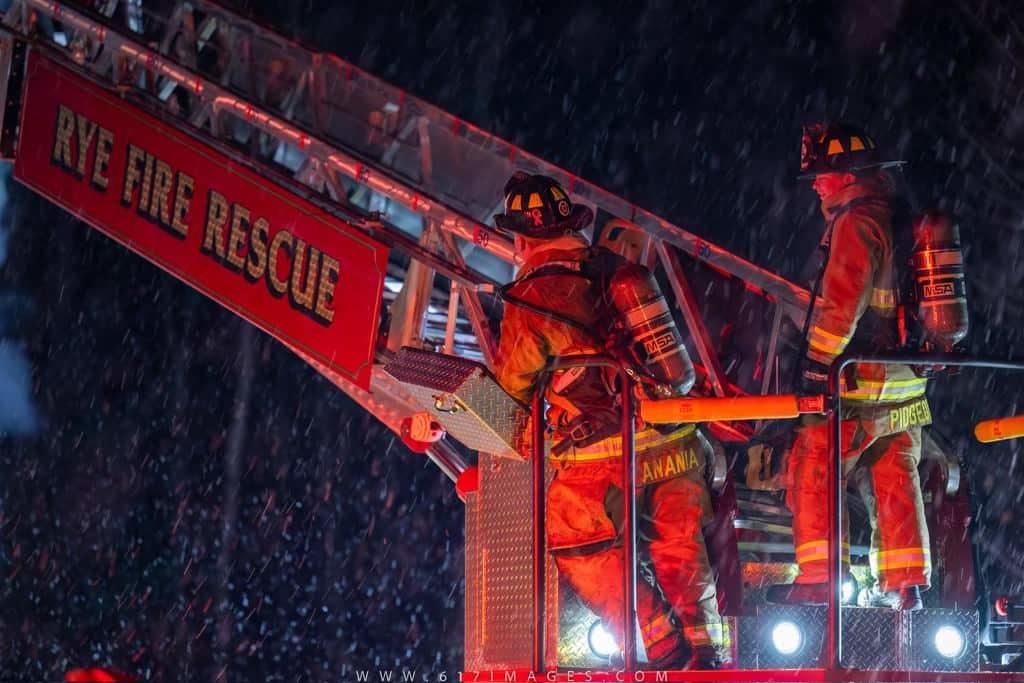 Rye Fire Dept. Battles Multi-Alarm House Fire Late Sunday | John ...
