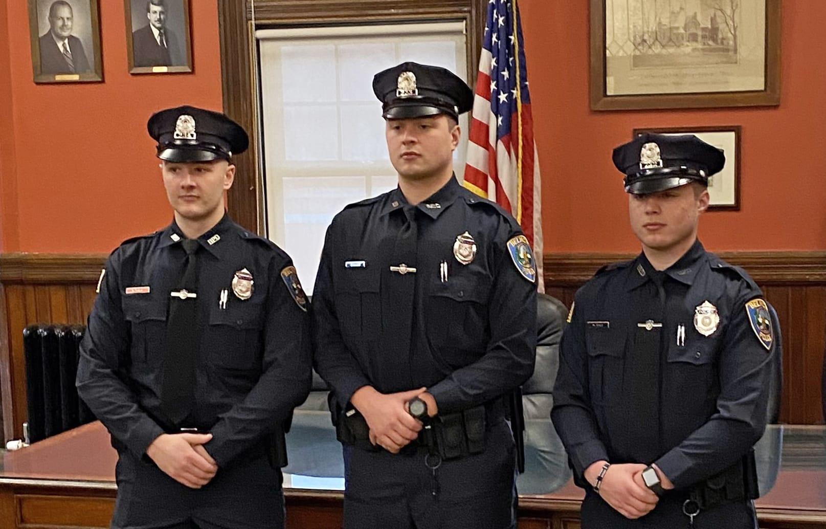 Belmont Police Department Welcomes Three New Officers From Police ...