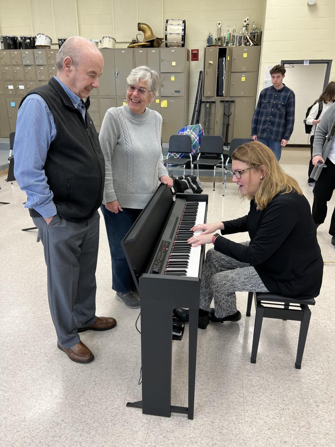 Bourne High School Music Department Receives Donated Digital Piano ...