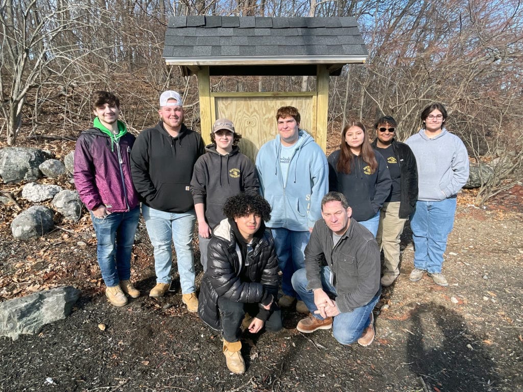 Northeast Metro Tech Students Rebuild Kiosks for Woburn Trails and ...
