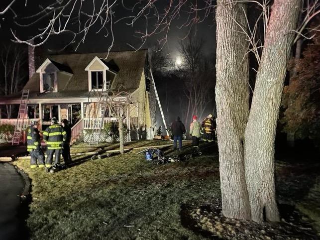 Raynham Police and Fire Respond to 2-Alarm House Fire on Hall Street ...