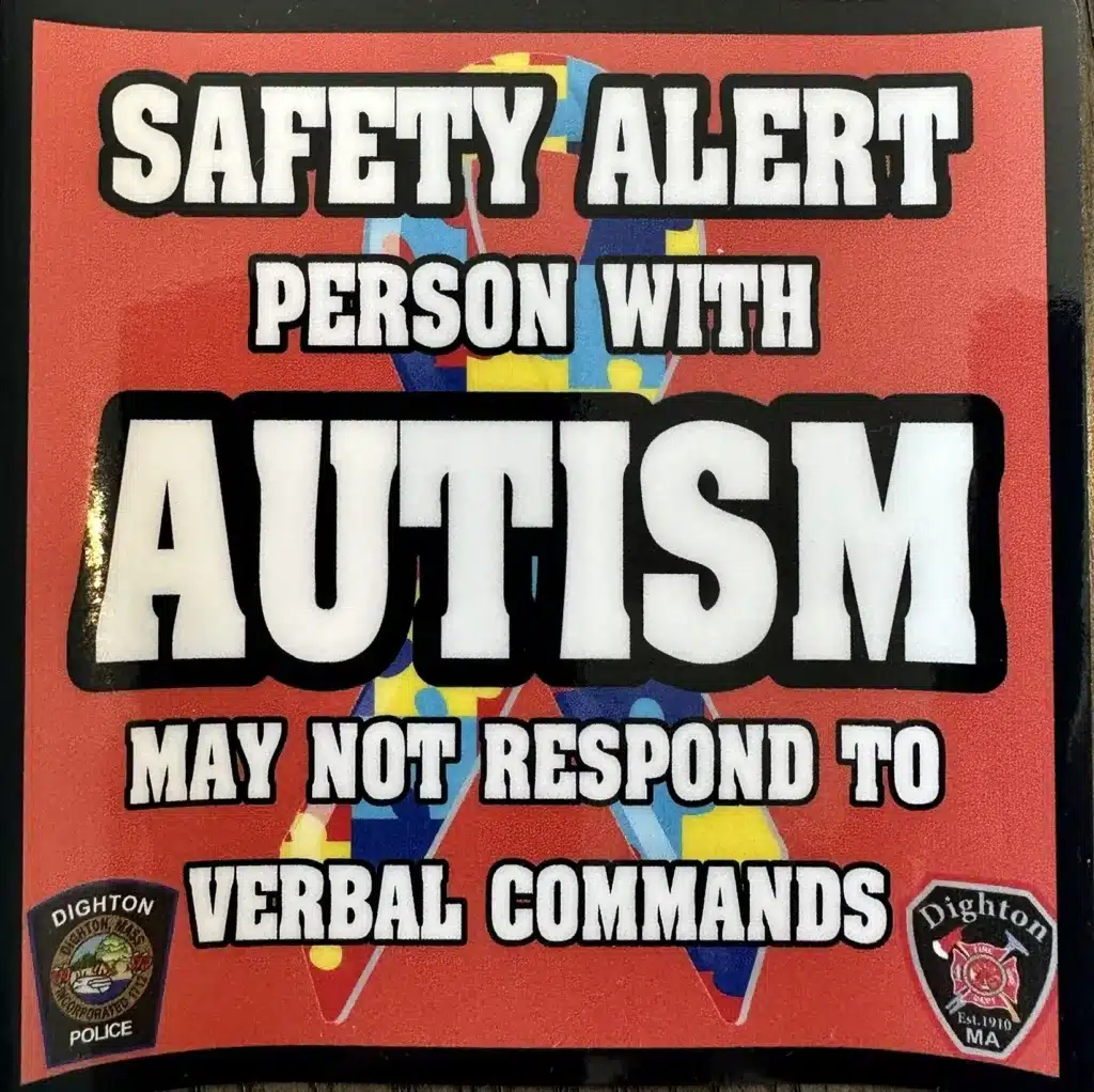 Dighton Police and Fire Departments Announce Autism Awareness Program ...