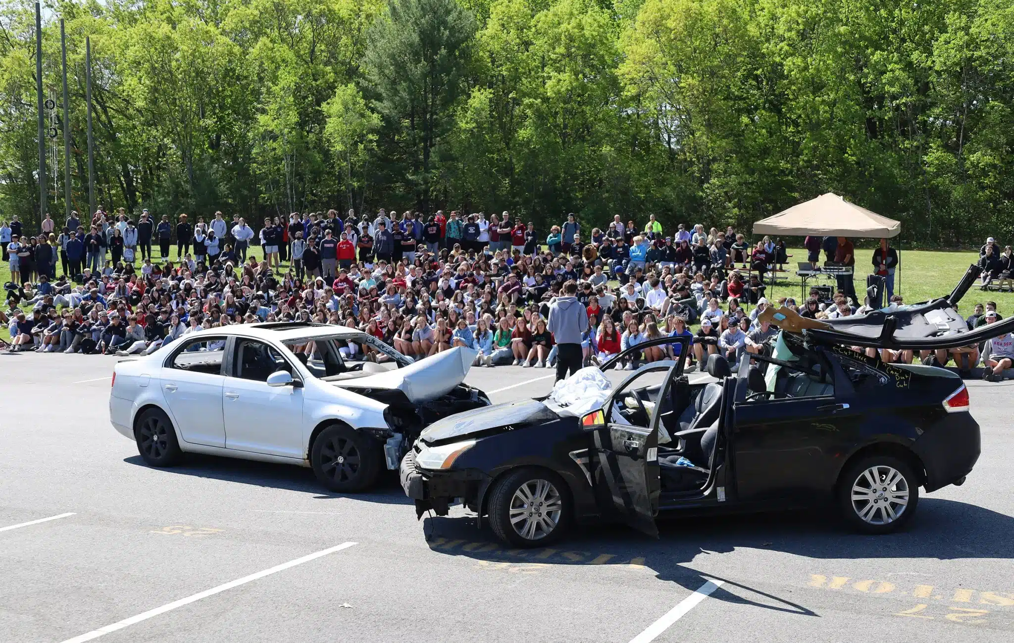 Chelmsford High School Mock Car Crash Emphasizes Brutality and ...