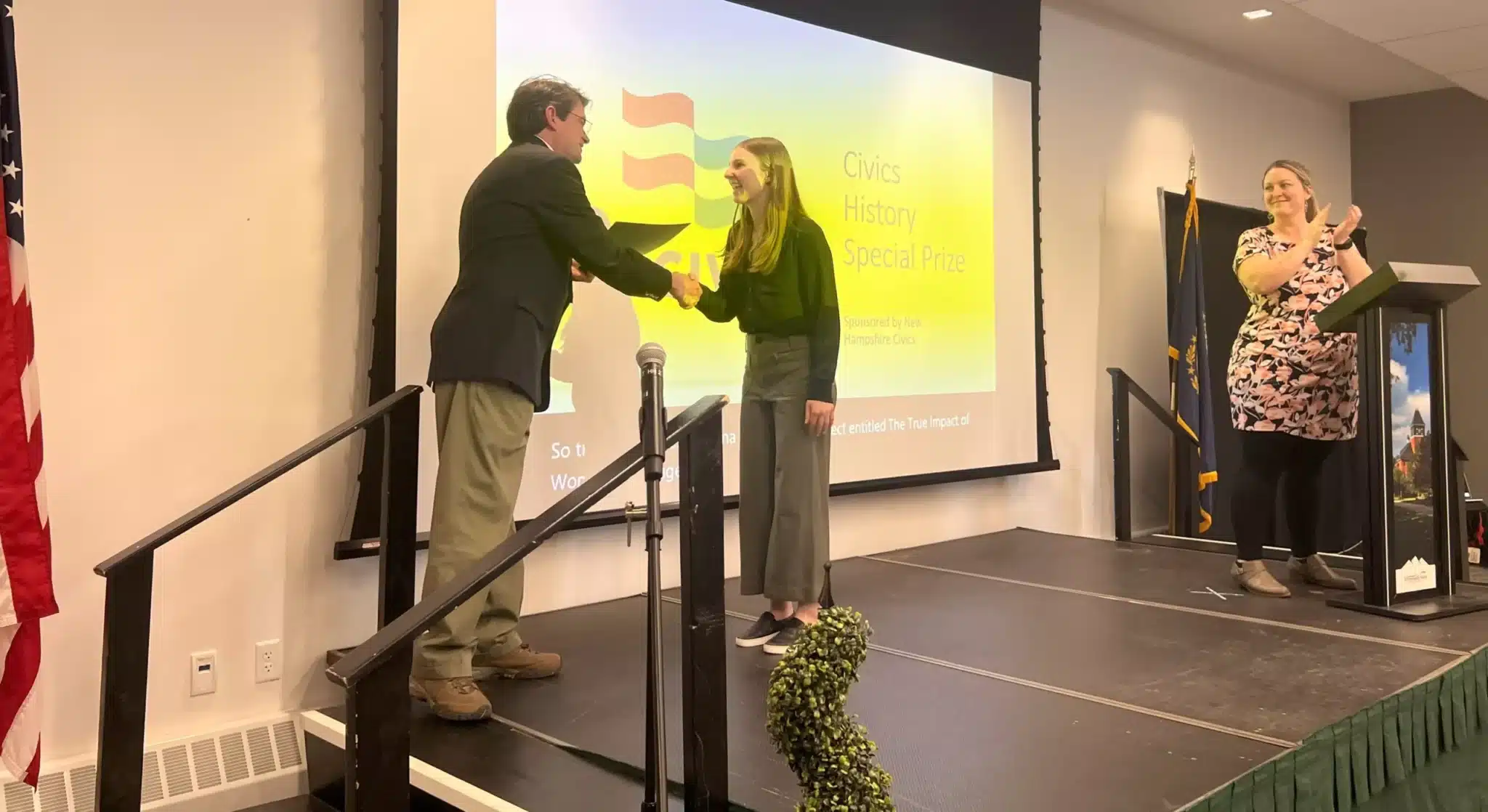 Oyster River High School Student Receives NH Civics Award | John ...