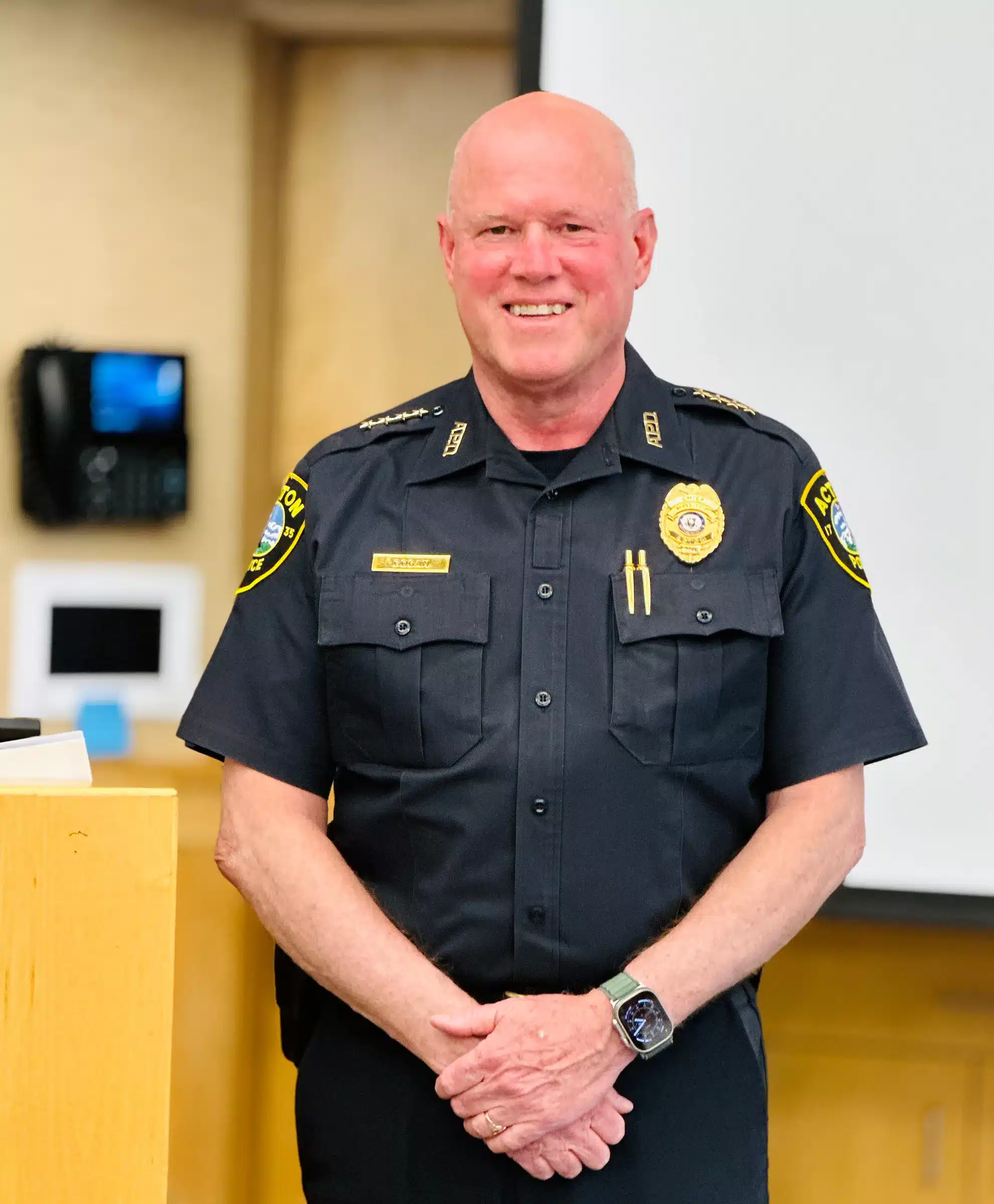 James Cogan Appointed Chief of Acton Police Department | John Guilfoil ...