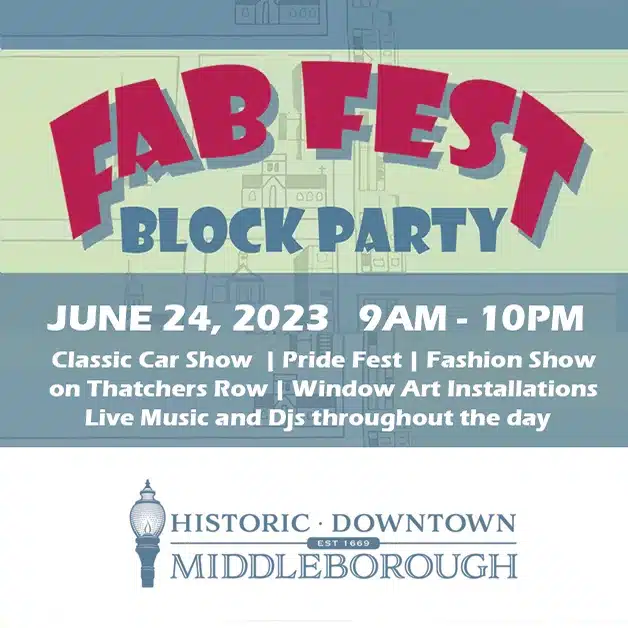 Town of Middleborough to Host Fab Fest Downtown Block Party | John ...