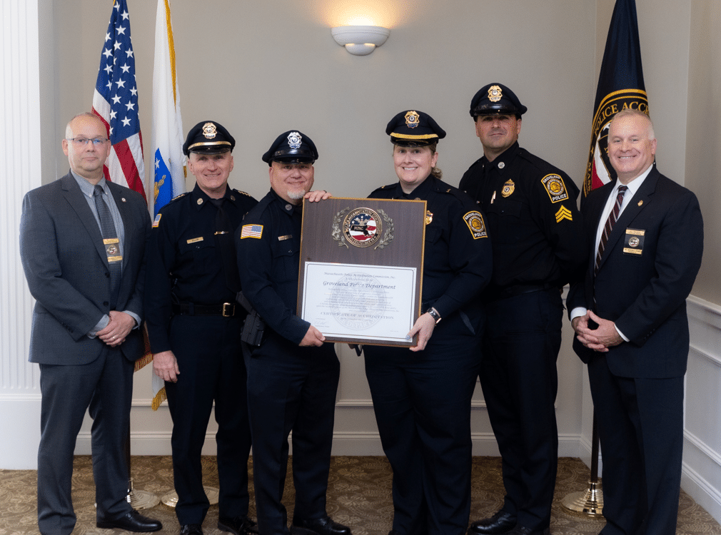 Groveland Police Department Earns Accreditation Status from ...