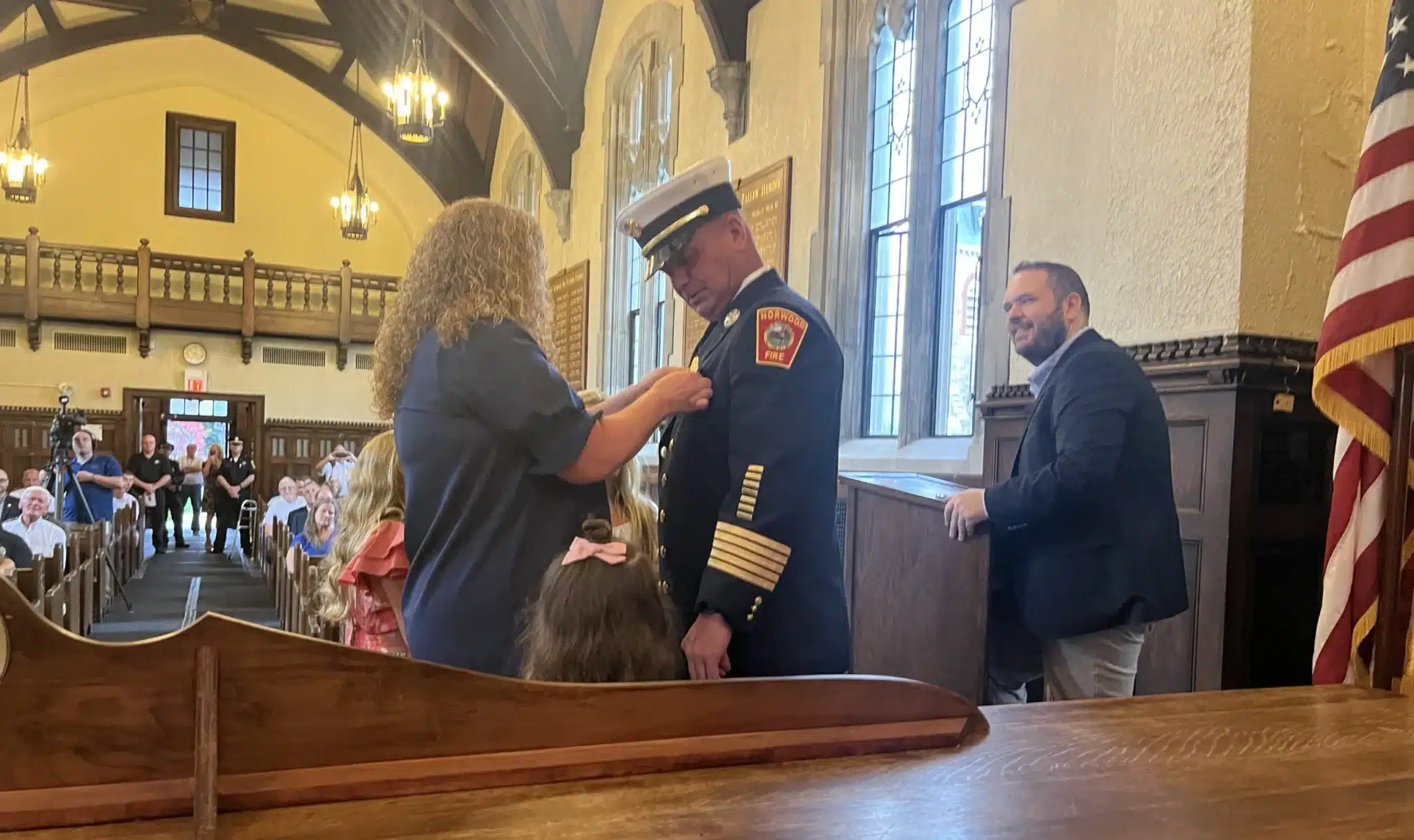 Timothy Bailey Sworn in as New Norwood Fire Chief | John Guilfoil ...