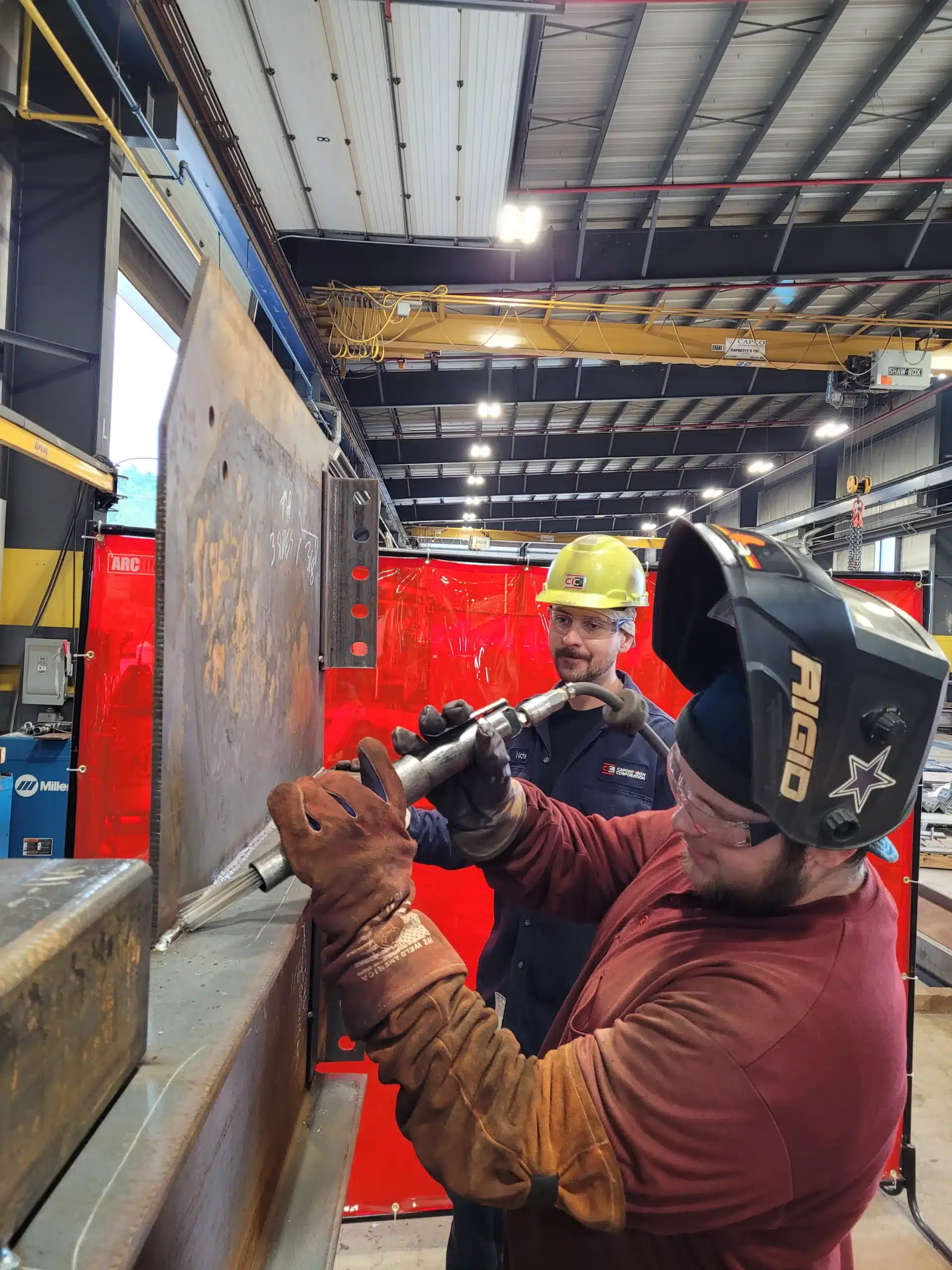 Gorham Middle High School Senior Coleman Keezer to Weld for Capone Iron ...