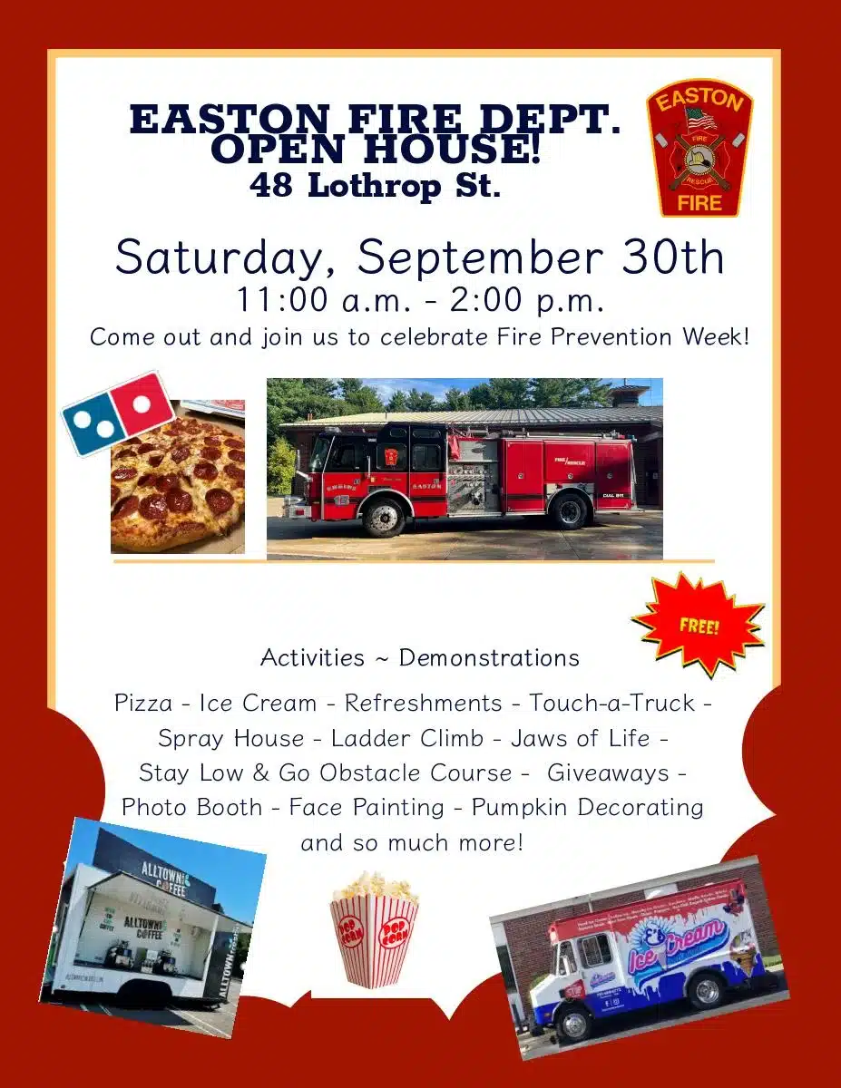 Easton Fire Department to Host Open House This Weekend in Celebration ...