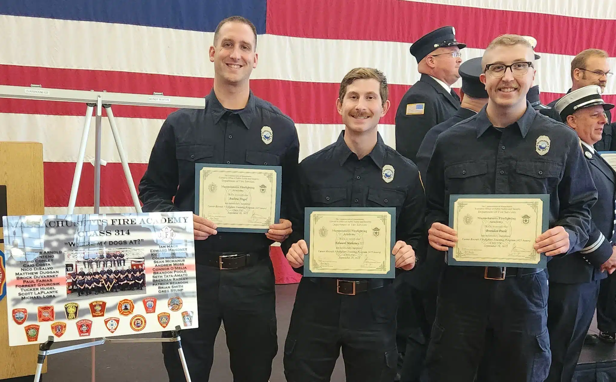 Gloucester Fire Department Welcomes Three New Firefighters from ...