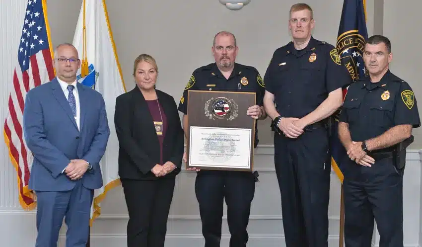 Arlington Police Department Earns Re-accreditation from Massachusetts ...