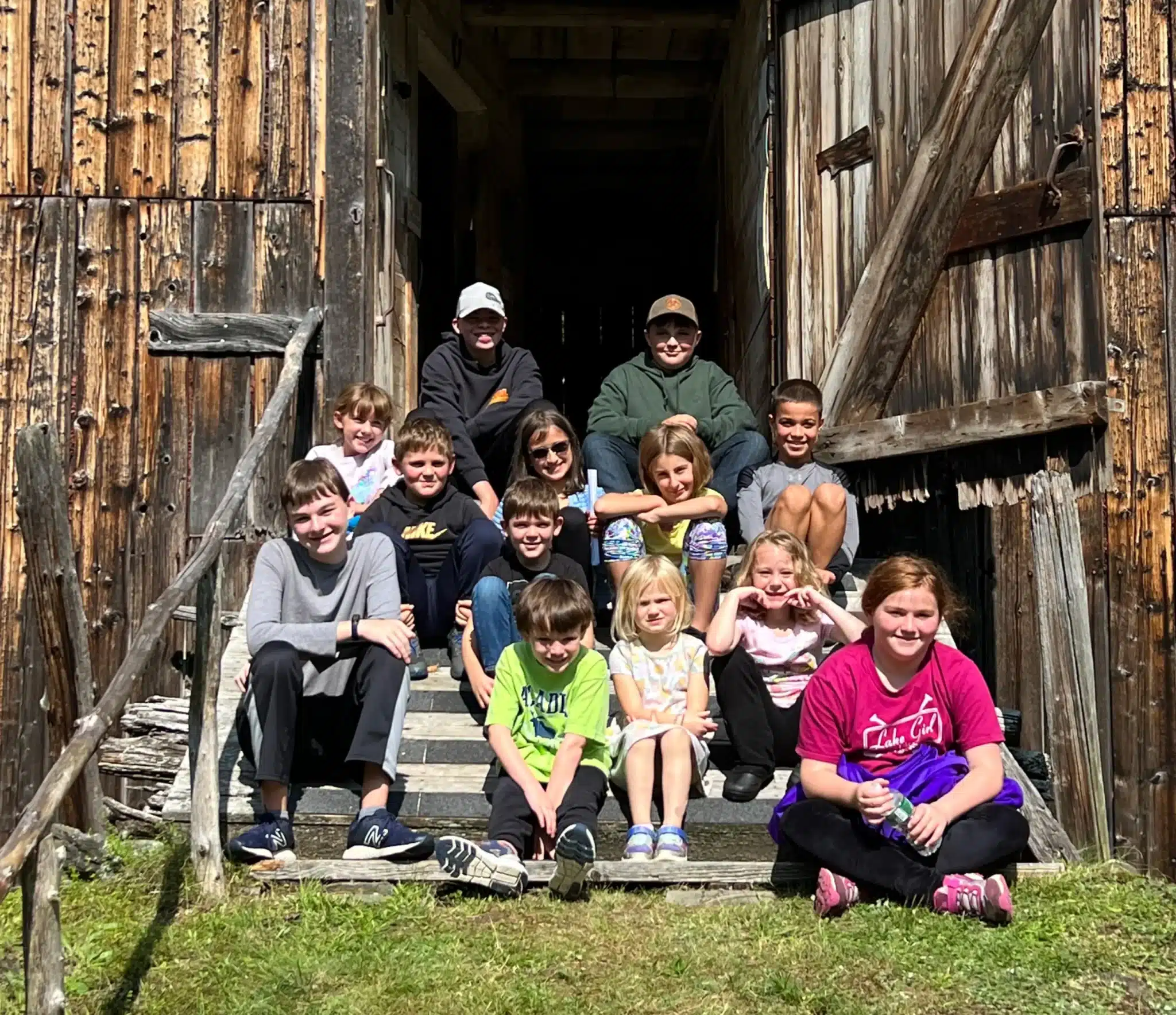 Errol Consolidated School Visits Poore Family Homestead Historic Farm ...