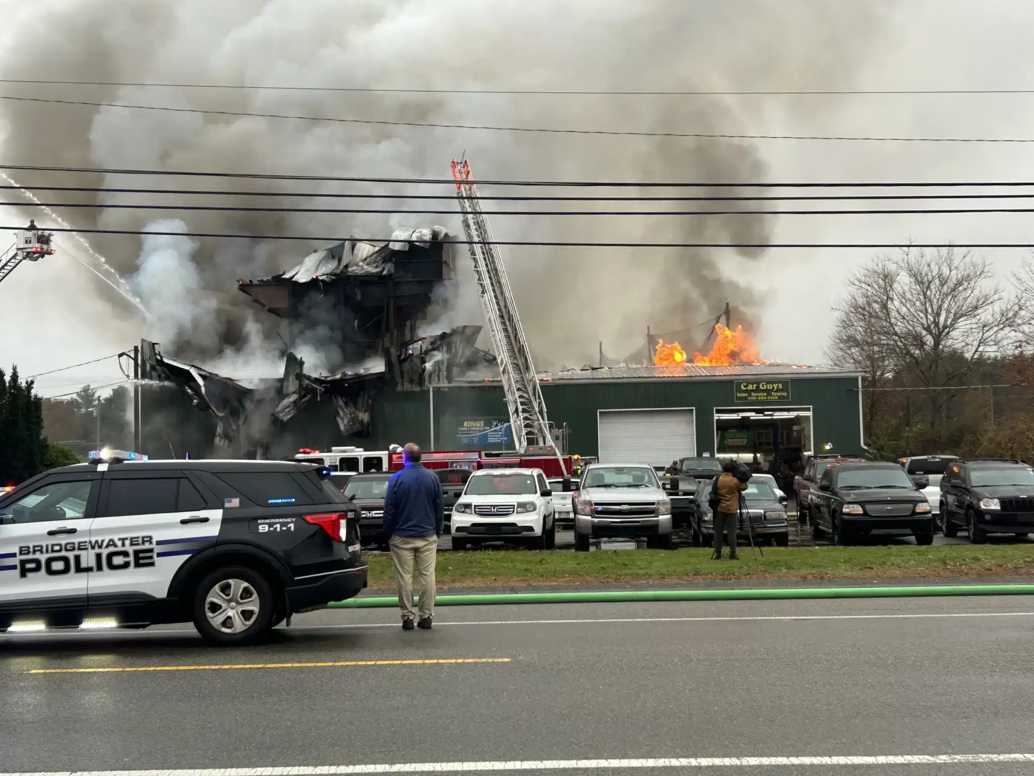 Bridgewater Fire Department and Mutual Aid Partners Extinguish 2-Alarm ...
