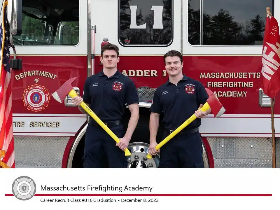 Two North Reading Firefighters Graduate from Massachusetts Fire Academy ...