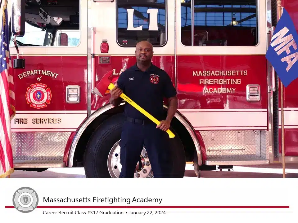 North Reading Firefighter Graduates from Massachusetts Fire Academy ...