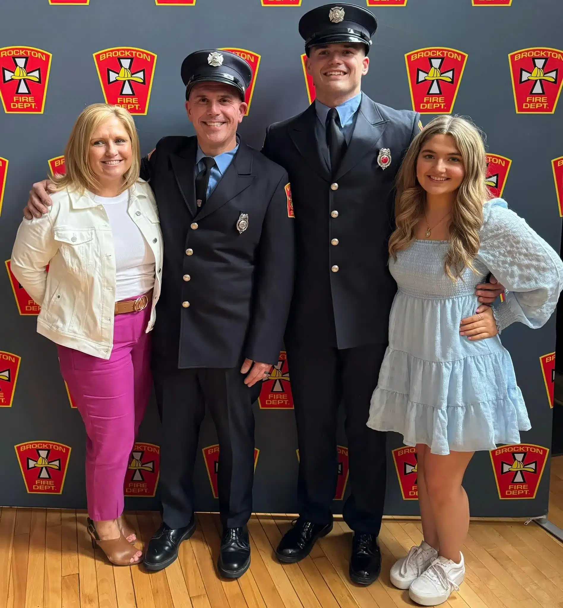 Easton Firefighter Jack Mills Graduates from Brockton Fire Department ...
