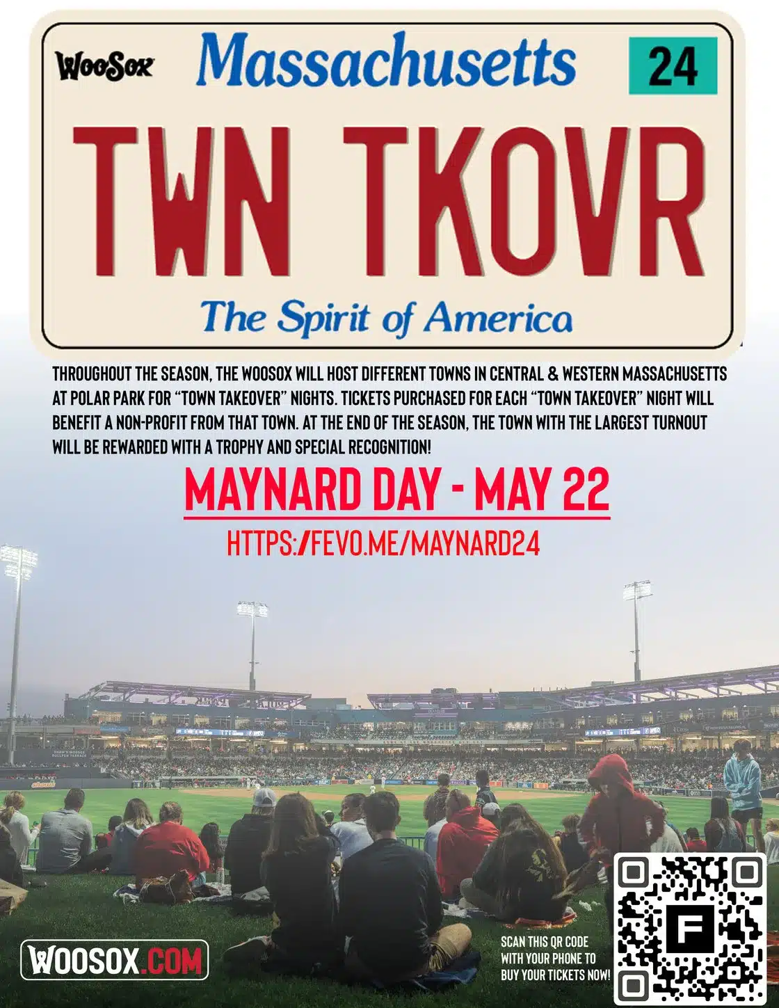 Town of Maynard to Be Recognized at May 22 Worcester Red Sox Game for ...